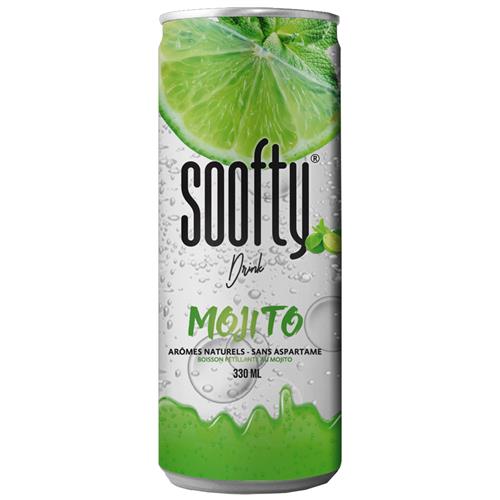 Soofty Drink Mojito 330ml - Frisdrank Met Mojito Smaak - Blikje ...