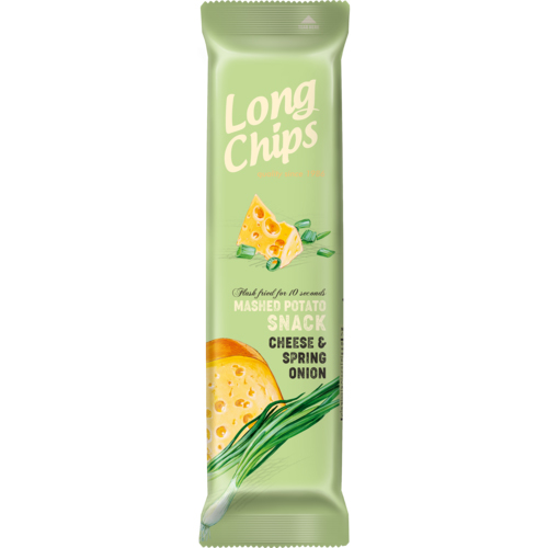 Long Chips Cheese & Spring Onion 75g - Mashed Potato Snack - Kaas ...