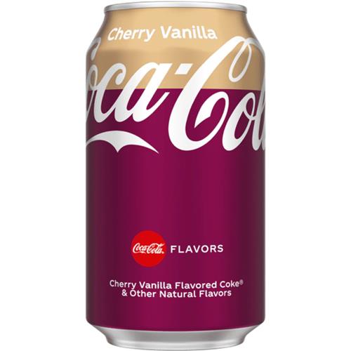 Coca Cola Cherry Vanilla USA 355ml - Blikje - Snuffelstore