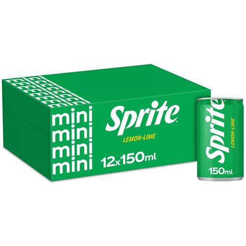Sprite Mini 12 x 150ml - Mini Blikjes - Snuffelstore