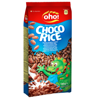 Oho Cornflakes Choco Rice 150gr - Snuffelstore