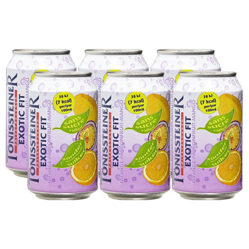 Tönissteiner Exotic Fit 6 x 33cl – Blikjes – 6-Pack – Limonade ...